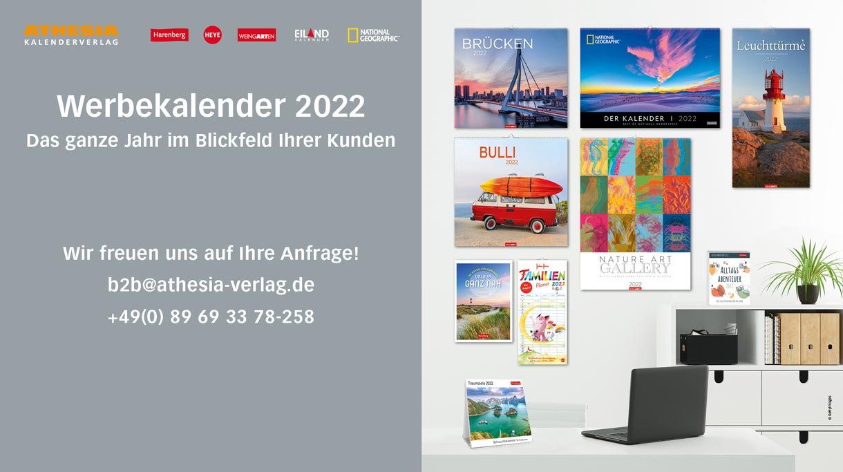 Athesia Werbekalender - Hochwertige Kalender vom Athesia Verlag