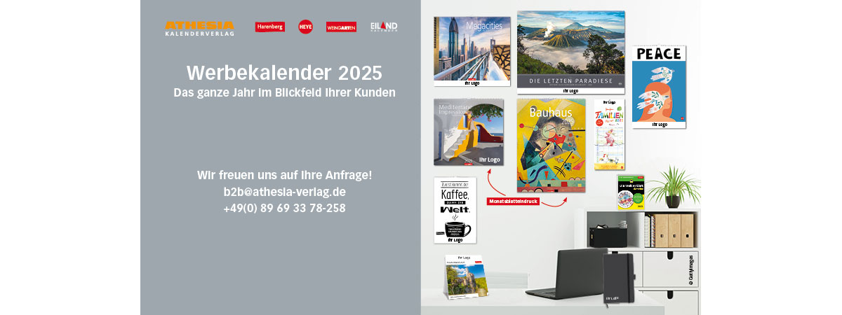 Athesia Werbekalender - Hochwertige Kalender vom Athesia Verlag